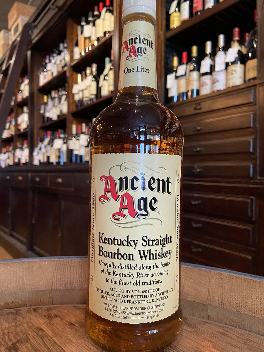 Ancient Age Straight Bourbon Whiskey – The Village Wine Merchant